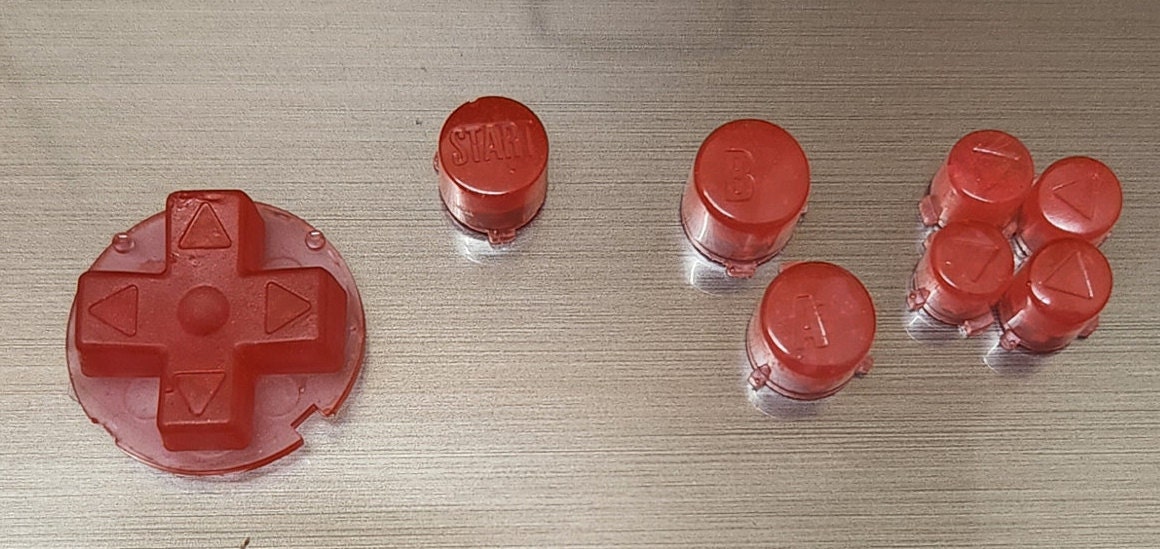 N64 Clear Custom Button in Resin Choose Your Favorite Color CLOSED ...