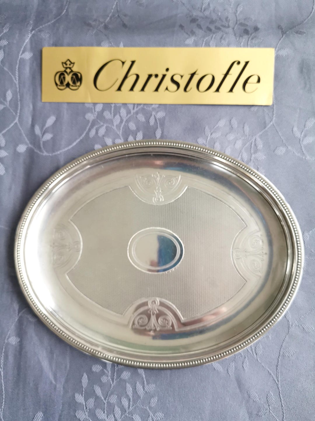 Charles Christofle XIX Circa 1870 Napoleon III Small Guilloché Silver ...