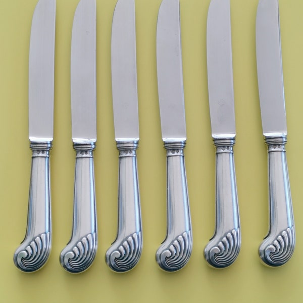 Solid Silver Knife - Etsy