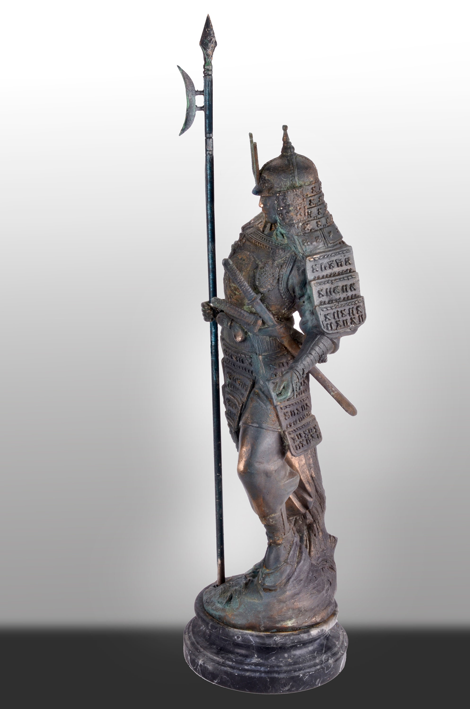 Antique, Bronze Statue Samurai, Museum Bronze Figure, Work of Art, - Etsy