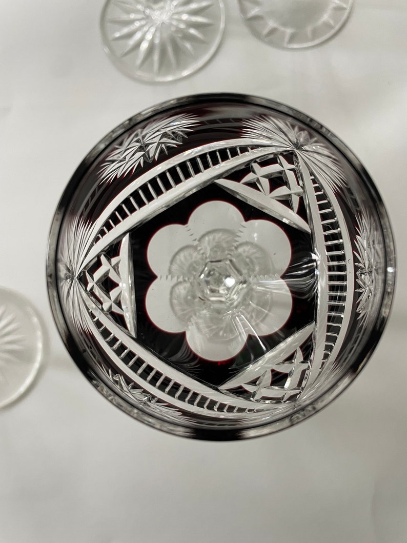 Vintage Etched Glassware - Etsy