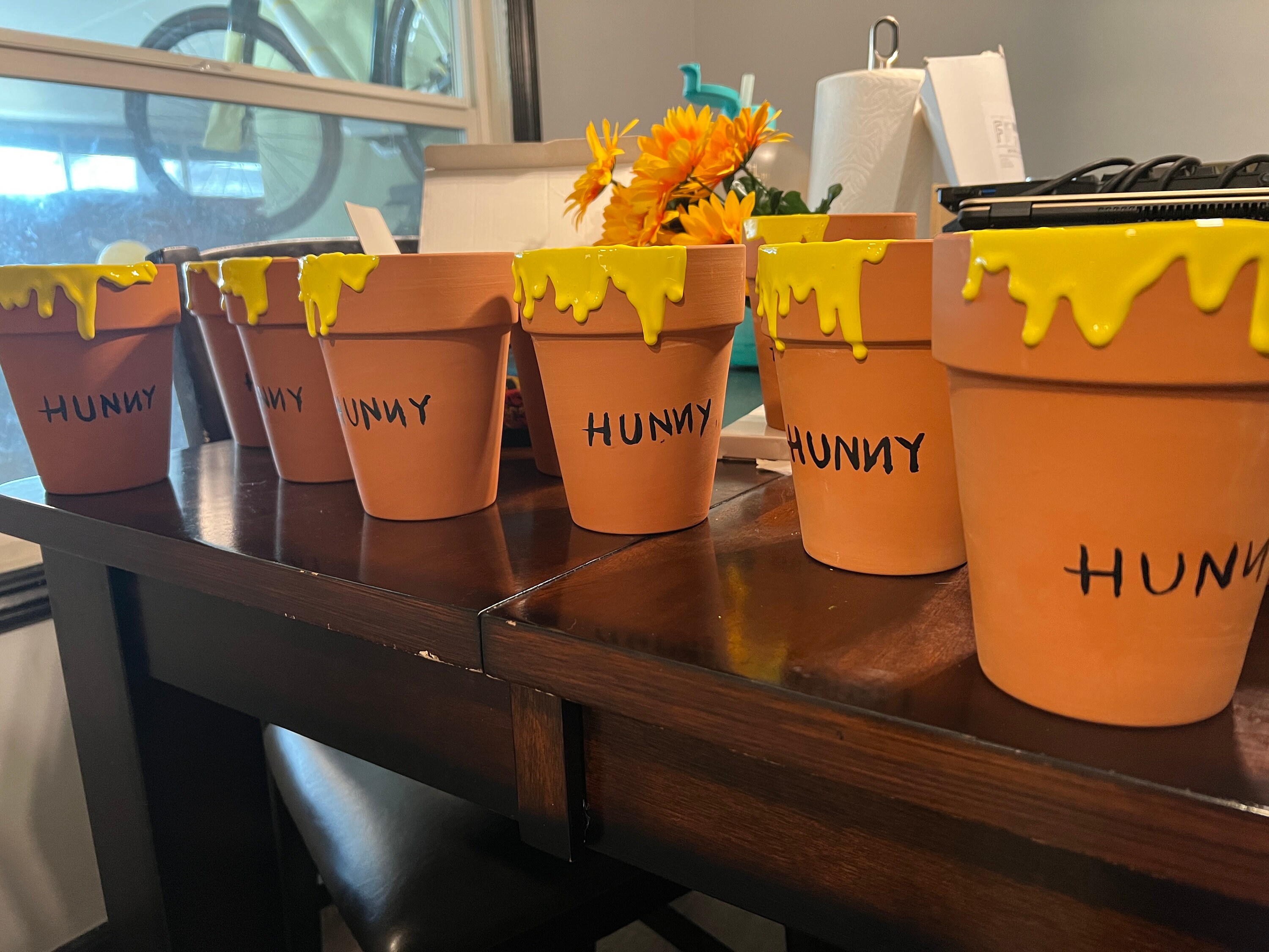 Hunny/honey Clay Pot - Winnie the Pooh Party Decoration Theme - Etsy