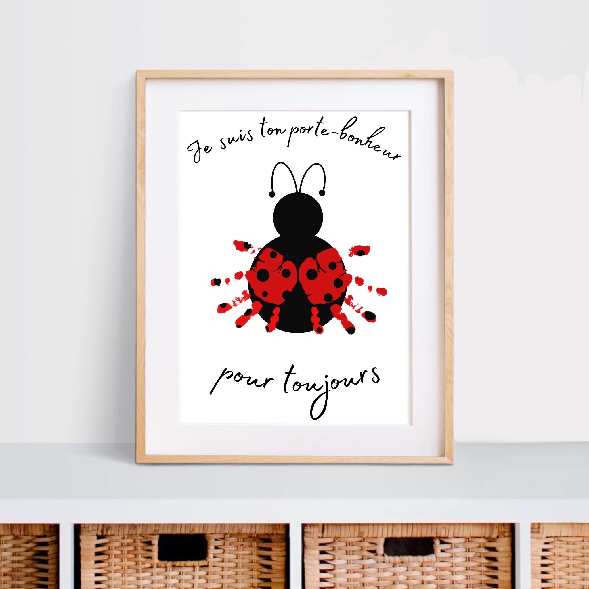 Ladybug Print Poster - Etsy