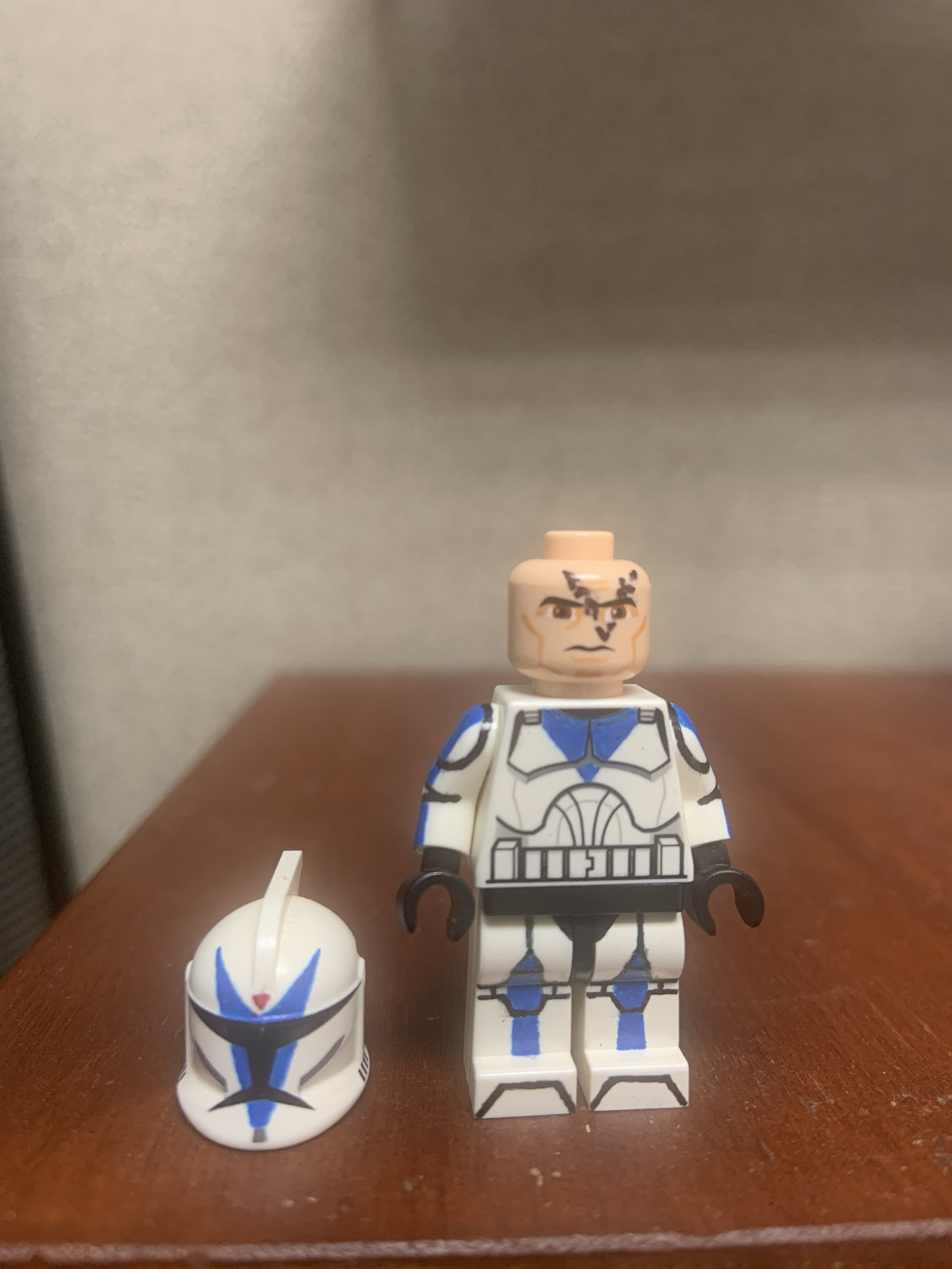 Hand Painted on Official Lego P1 Clone Trooper Dogma - Etsy