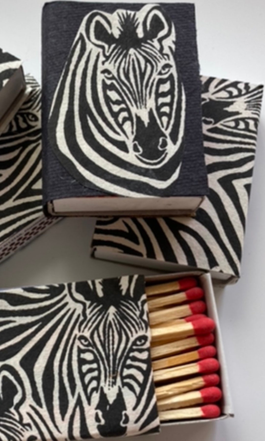Z is for Zebra. Adorable Handmade Matchbox Magnets Set of 6. - Etsy