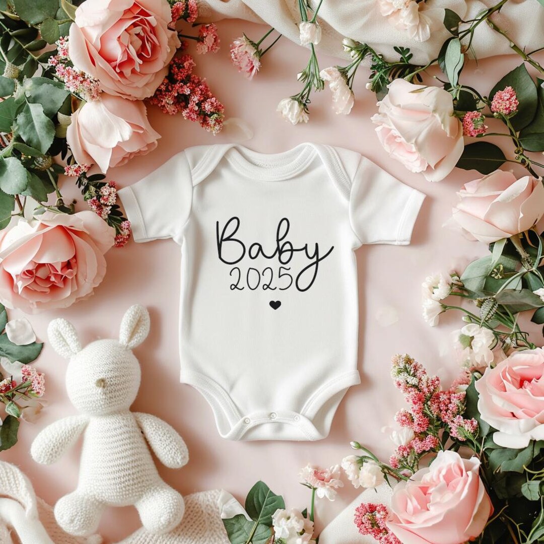 Baby Announcement 2025 Birth Baby 2025 Boy Girl Rompers 2025 First ...
