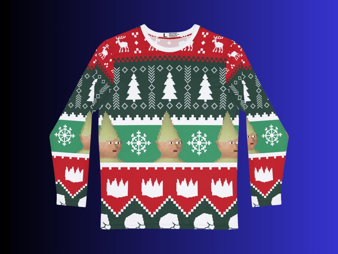 Old School Runescape Christmas Long Sleeve Shirt: OSRS Merch - Etsy