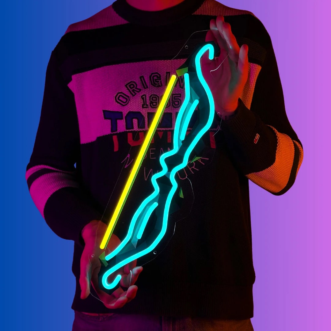 Runescape Twisted Bow LED Neon Sign | Old School Runescape Wall Art ...