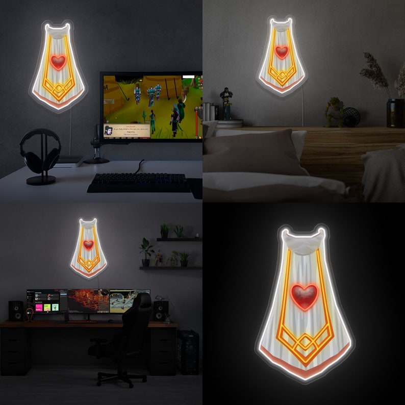 Choose Your Runescape 3 Master Skillcape LED SIGN | Runescape Gift ...