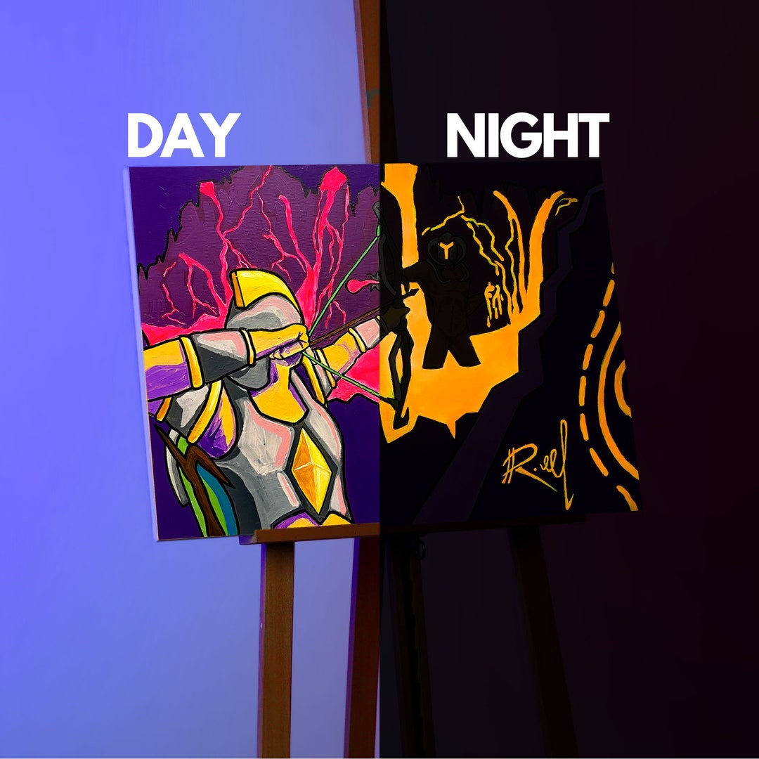 Old School Runescape Glow-in-the-dark Painting & Print, Poster on ...