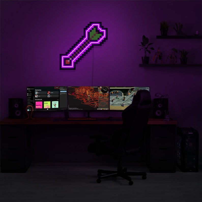 Runescape Protect Prayer Neon LED Acrylic Sign Light Osrs - Etsy