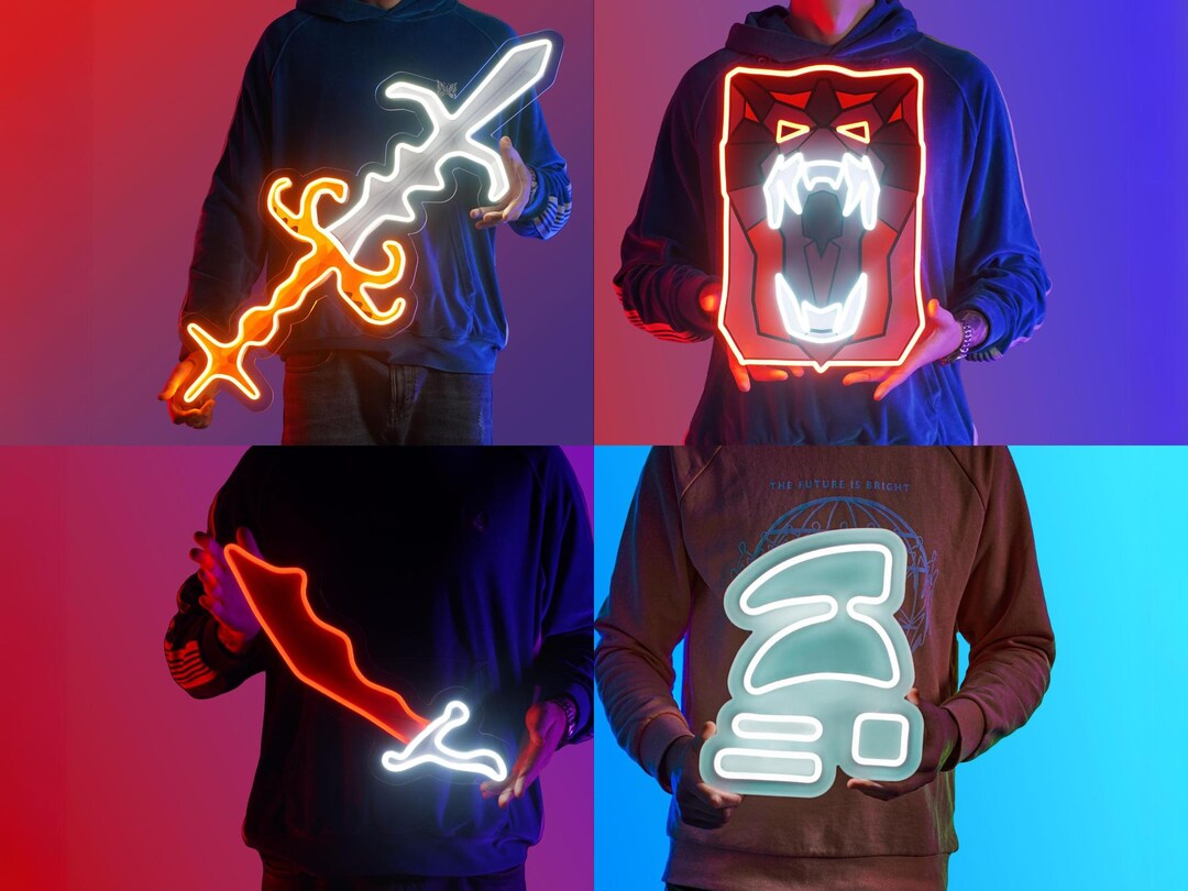 Custom Runescape Item LED Sign Old School Runescape Gift OSRS Decor ...