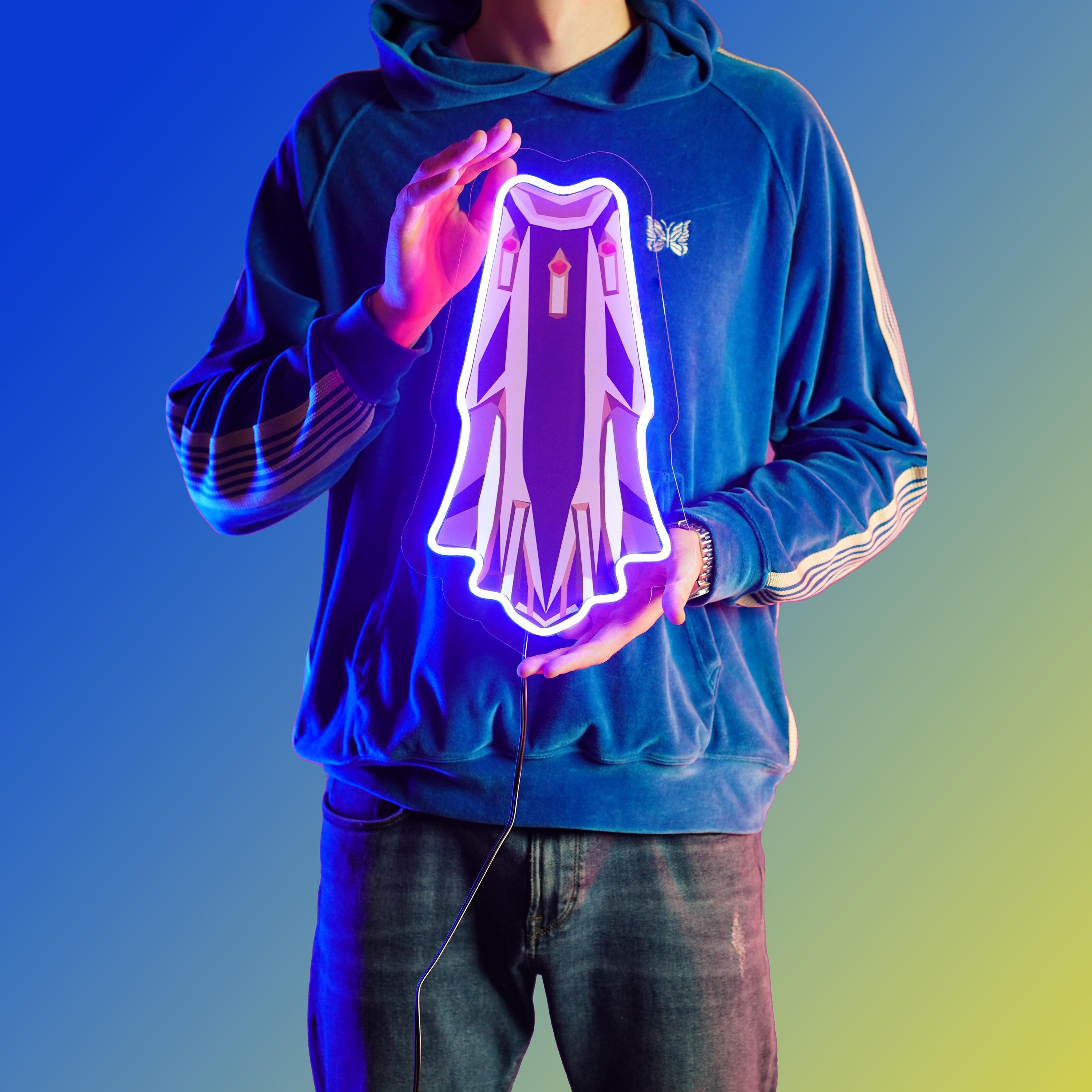 Runescape Max Cape Led Sign | Osrs Gift for Him/her | Rune Scape Light Board for Room | Old ...