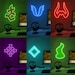 Runescape God Symbols Neon Led Light Acrylic Sign | Old School ...