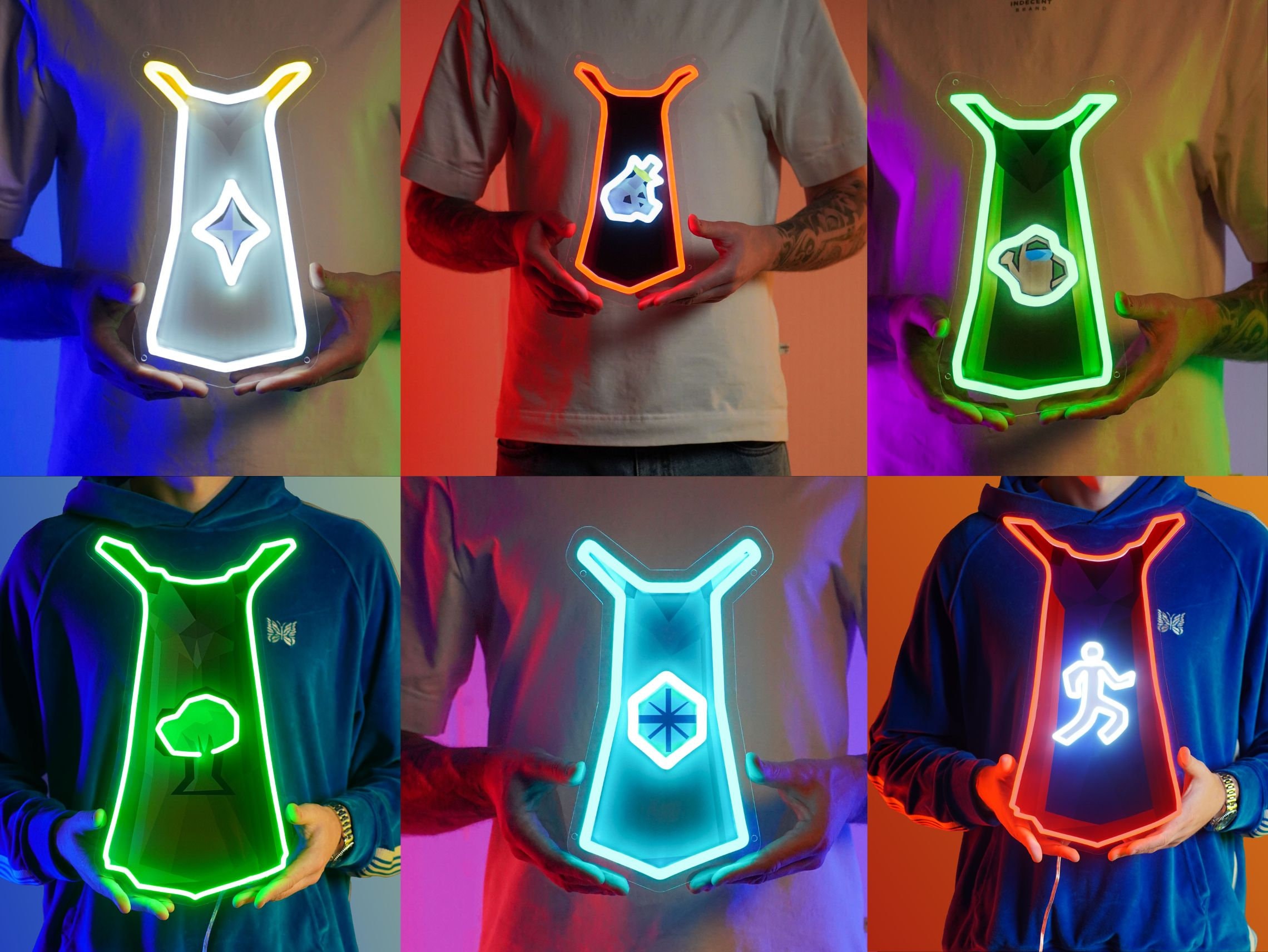 Choose Your Skillcape Runescape Led Sign | Osrs Gift for Him/her | Rune ...