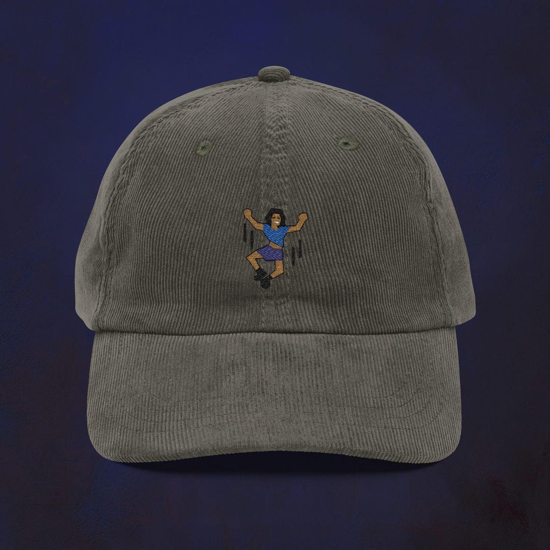 Old School Runescape Embroidery Corduroy Cap - Emote - Etsy