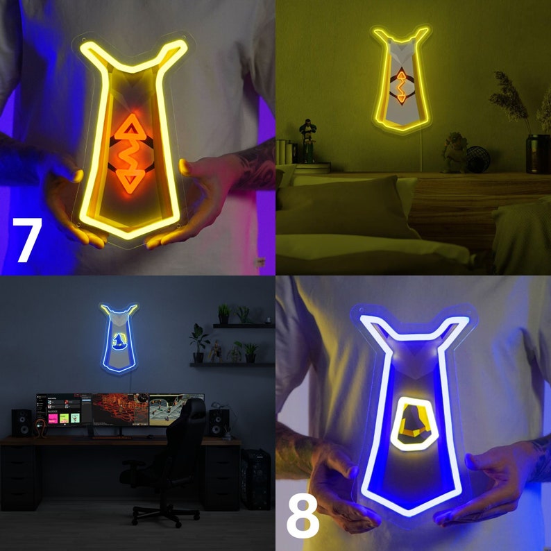 Choose Your Skillcape Runescape Led Sign Osrs Gift for - Etsy