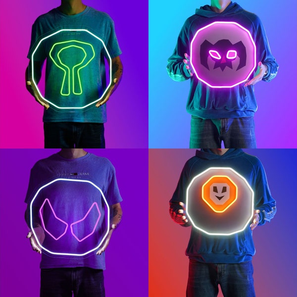 Runescape Neon - Etsy