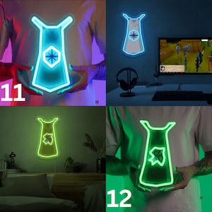 Choose Your Skillcape Runescape Led Sign | Osrs Gift for Him/her | Rune ...