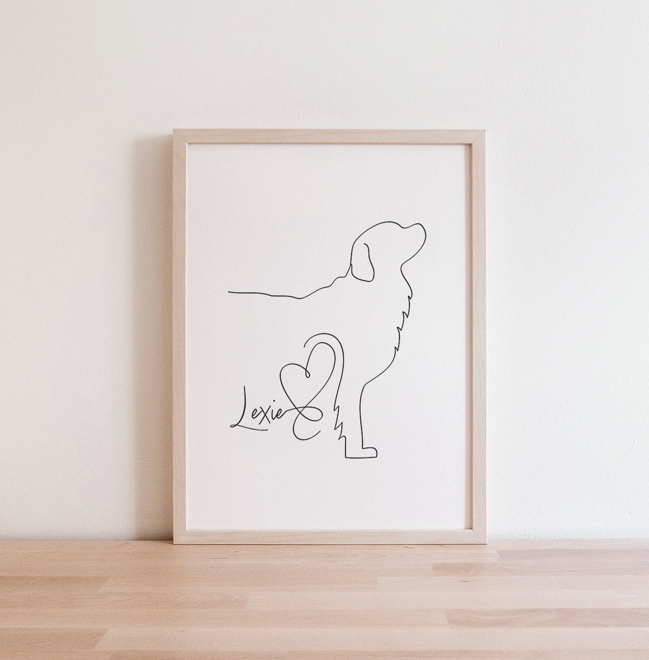 Personalised Bernese Mountain Dog Digital Portrait | Bernese Dog Line ...