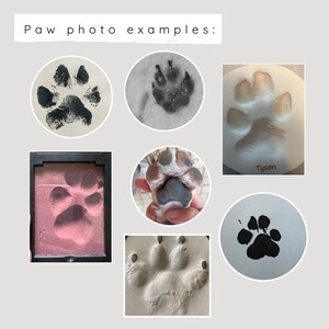 Custom Dog Paw Print From Photo | Digital Pet Paw Print | Puppy ...