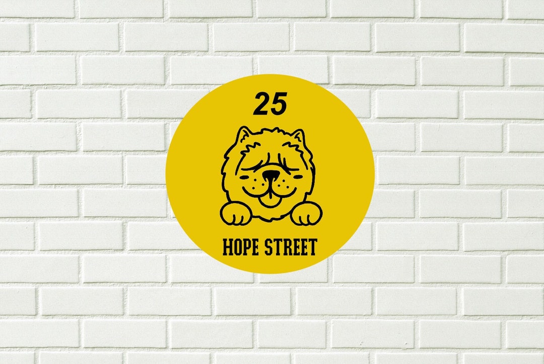 Door Sign Wall Sign Personalised Sign Chow Chow Sign Home - Etsy