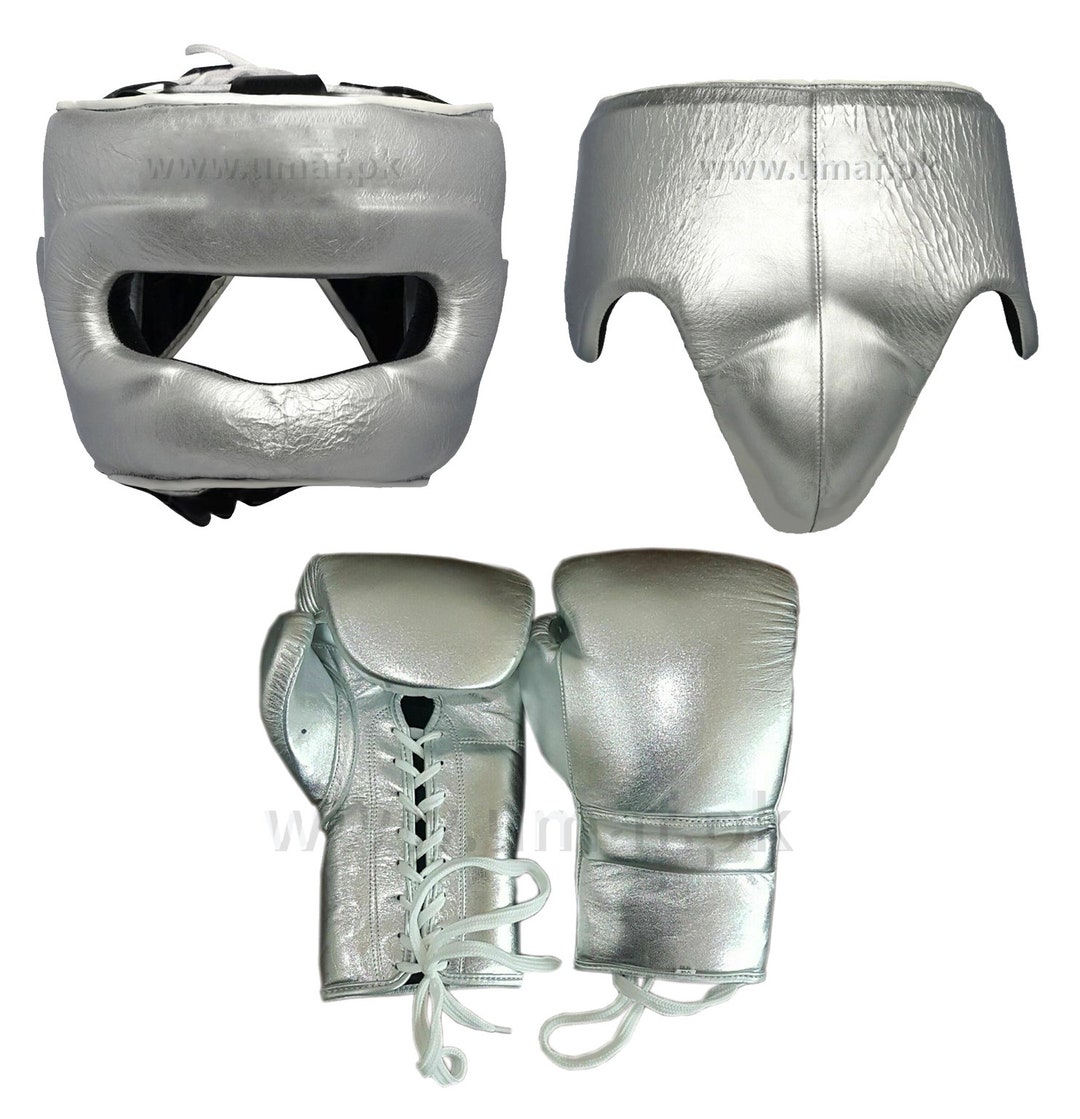 Custom Made Boxing Gloves, Groin Guard, Head Gear, Made of Premium ...