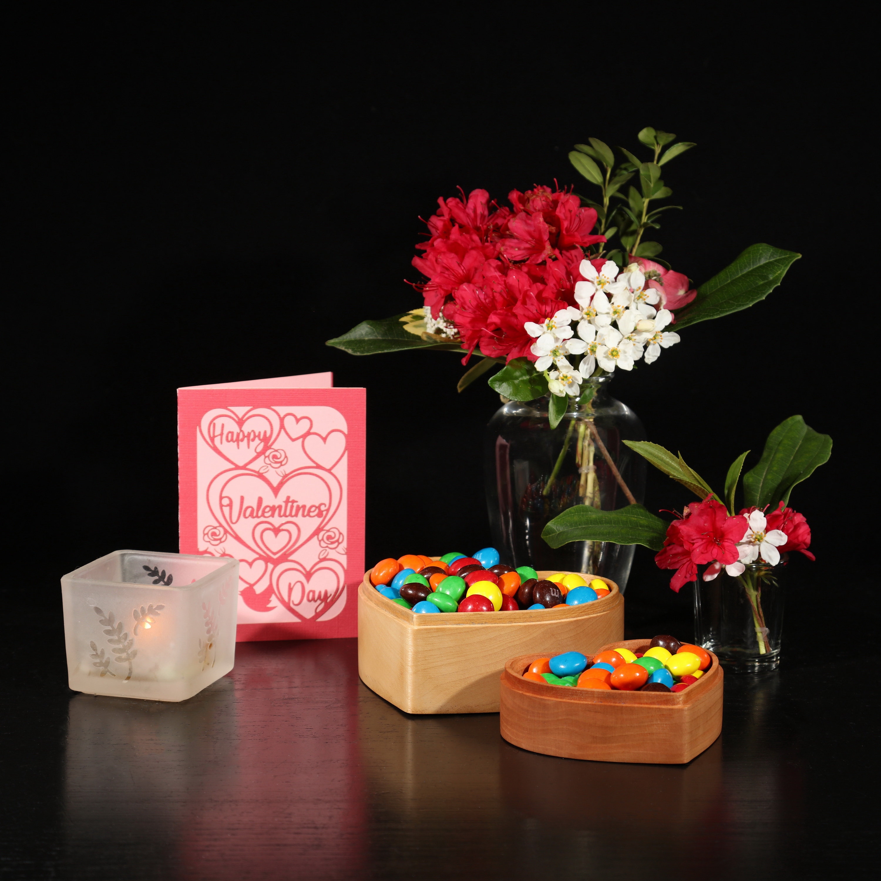 Solid Wood Heart Box - Etsy