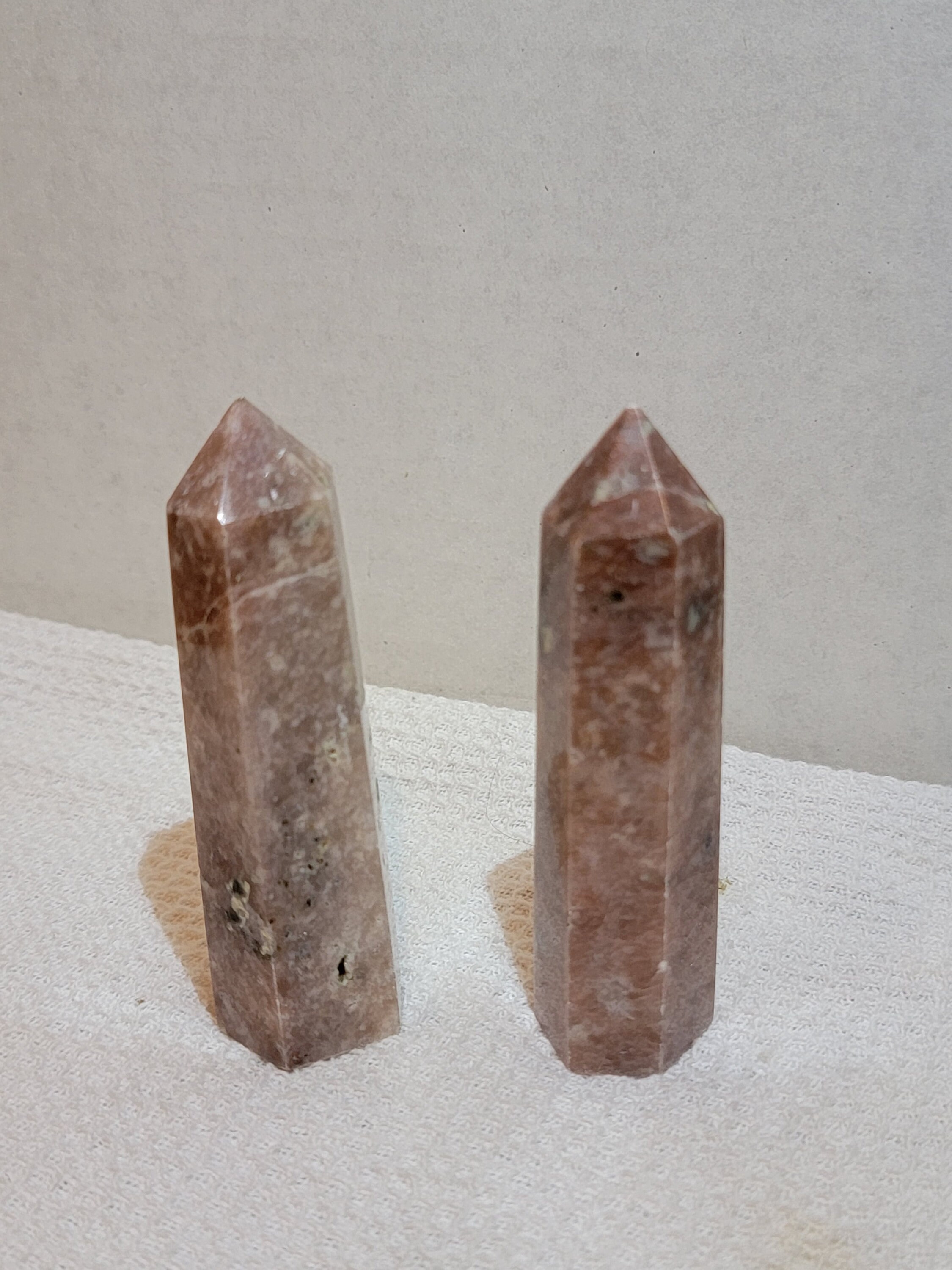 Pink Mica Towers - Etsy