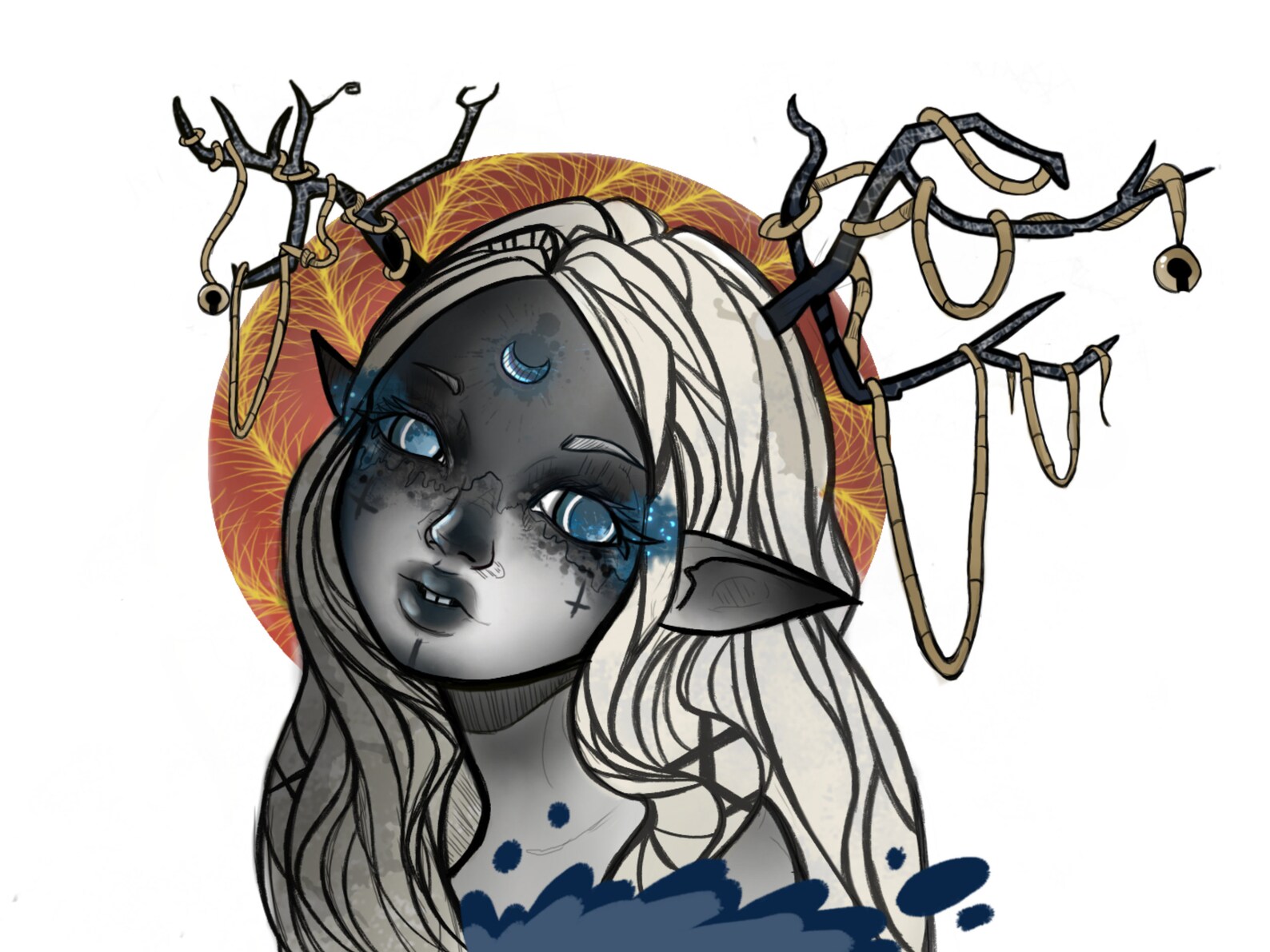 Portrait Commission Custom Illustration Digital Drawing - Etsy