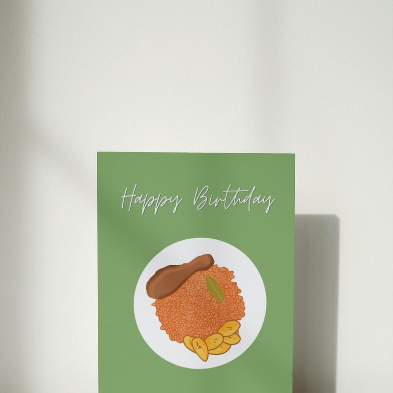 Nigerian Birthday Card - Etsy UK