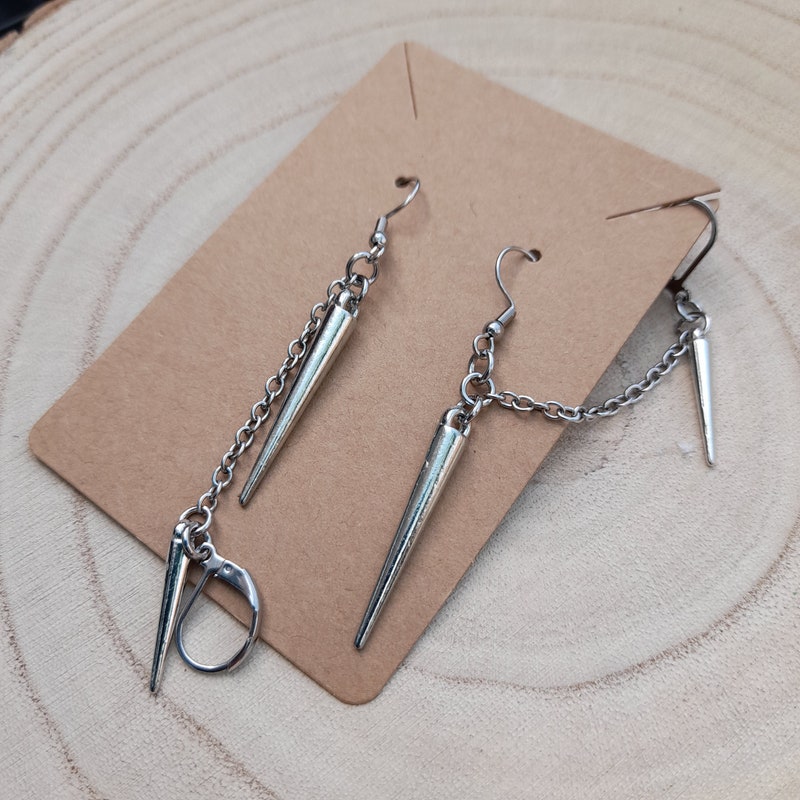 Punk Earrings - Etsy