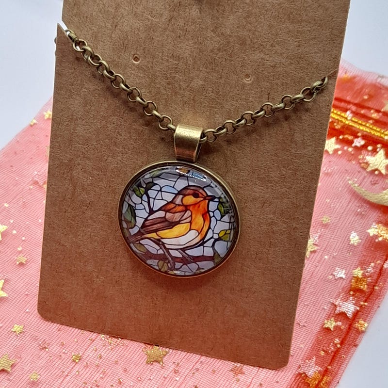 Robin Necklace - Etsy UK