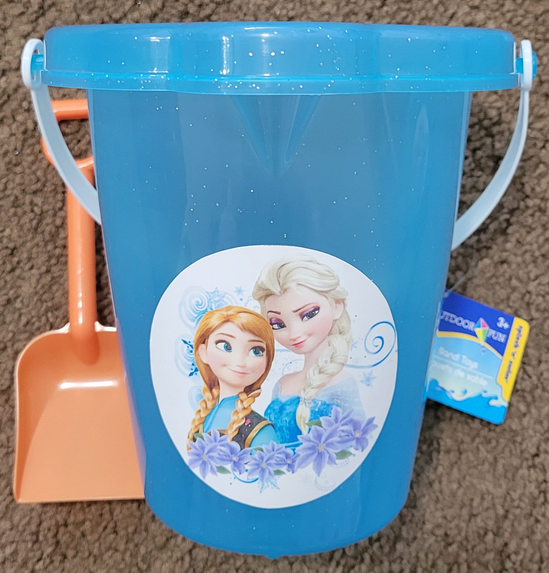 Beach Play Set Frozen (elsa & Anna), Sand Bucket, Shovel, Ball and ...
