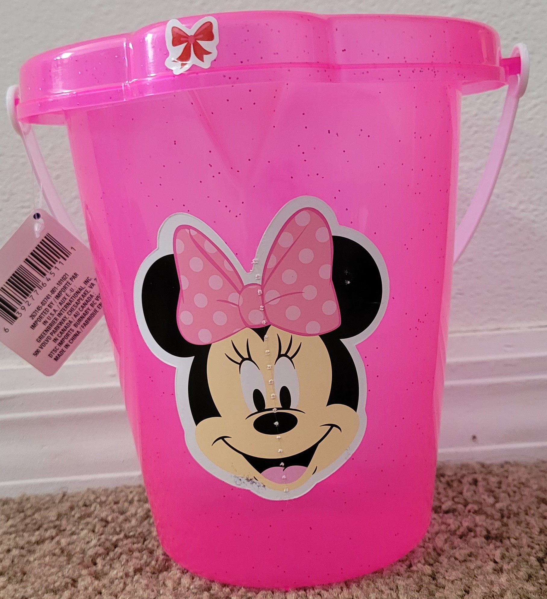 Beach Play Set Minnie Mouse, Sand Bucket, Shovel, Ball and Water Gun by ...