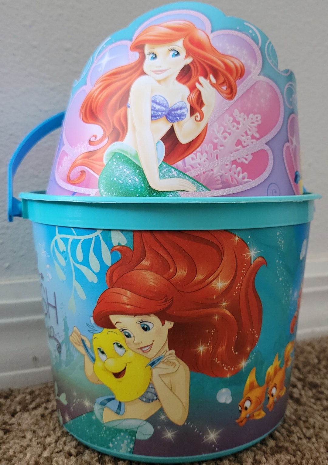 Favor Containers Little Mermaid With Tiara, Crayons and Surprises by ...