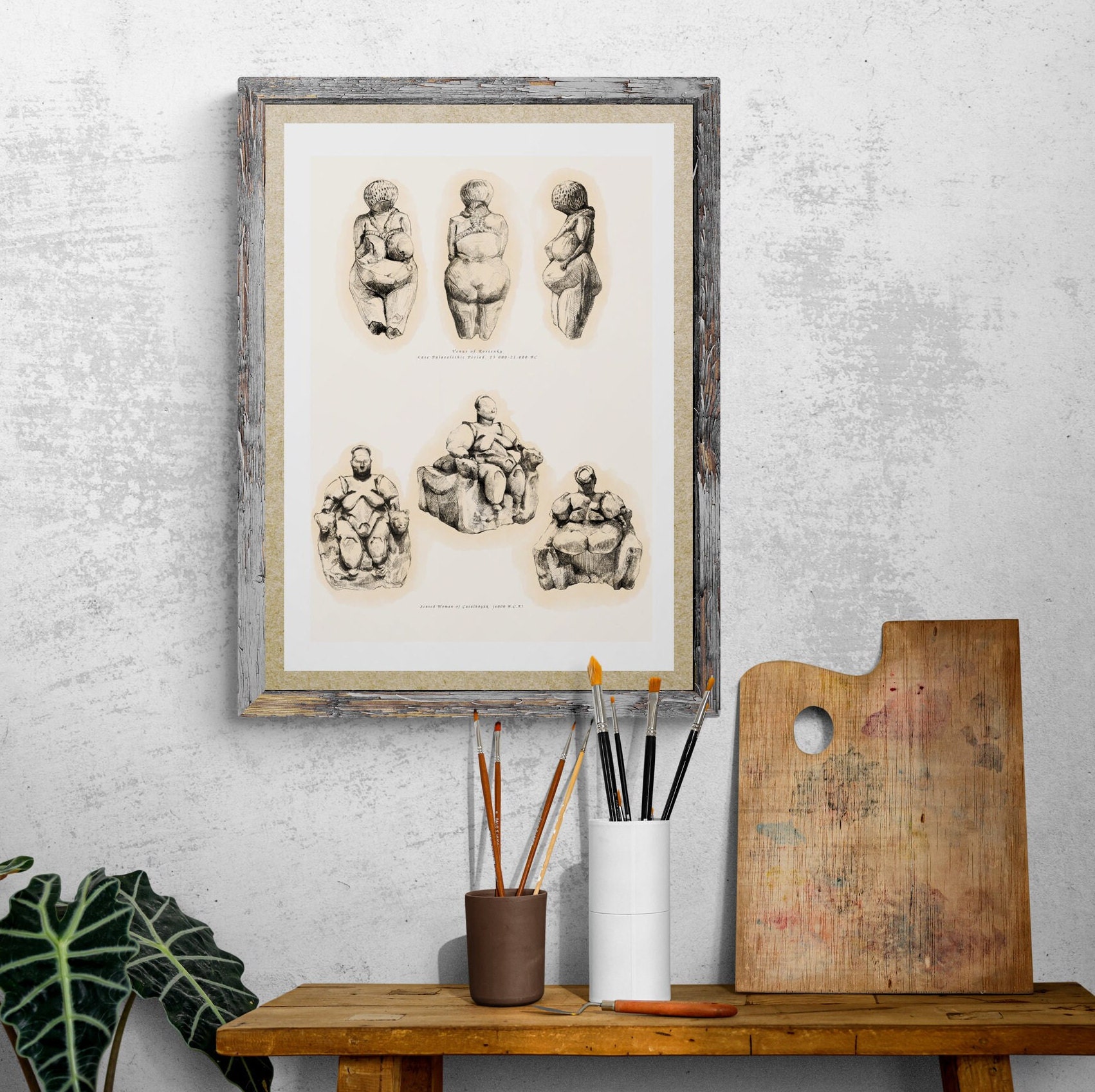 Paleolithic Venus Poster, Paleolithic Art Reproductions, Venus of ...