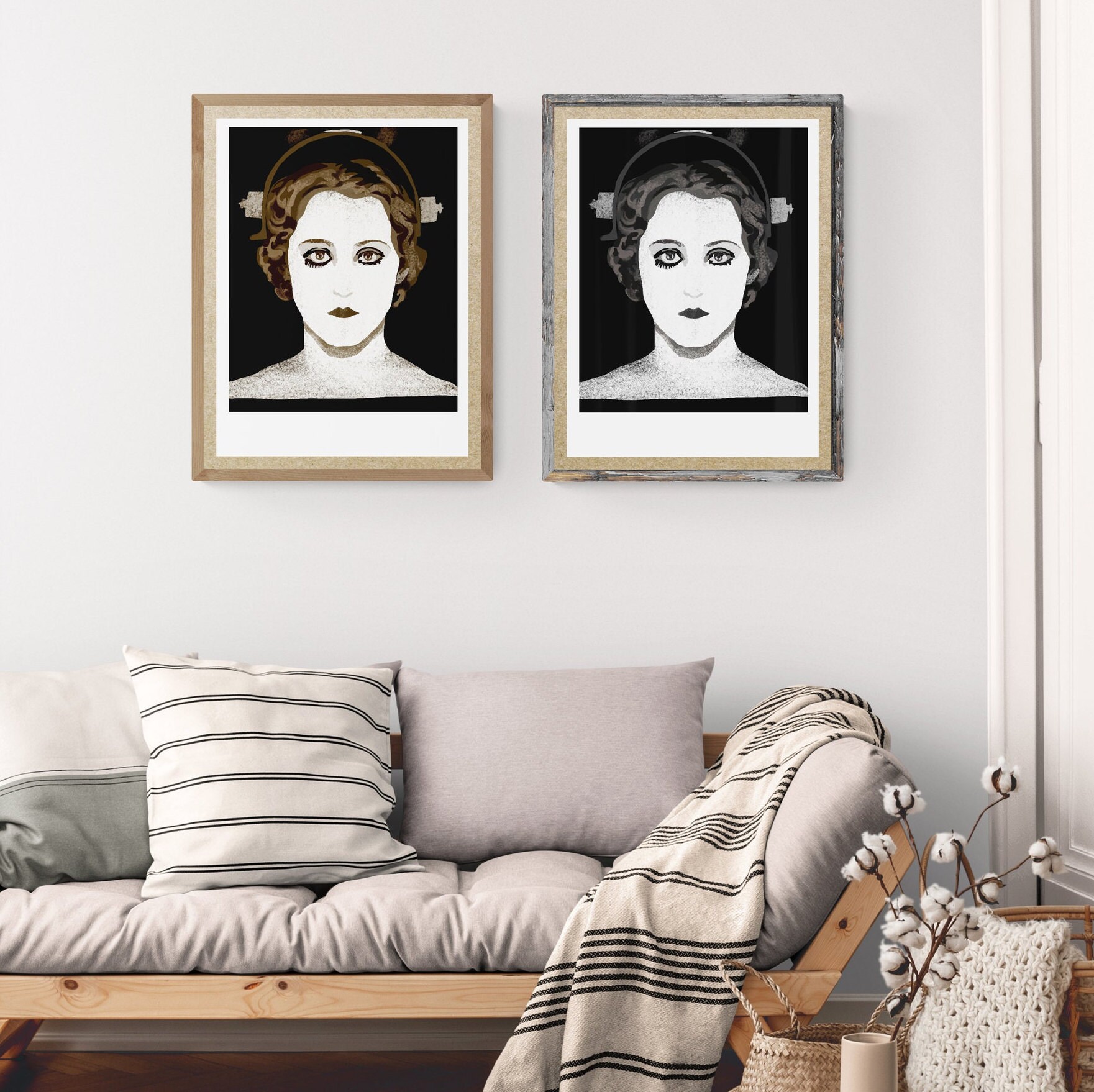 Maria Metropolis Posters, Movie Posters Inspired Art, Black White Wall ...