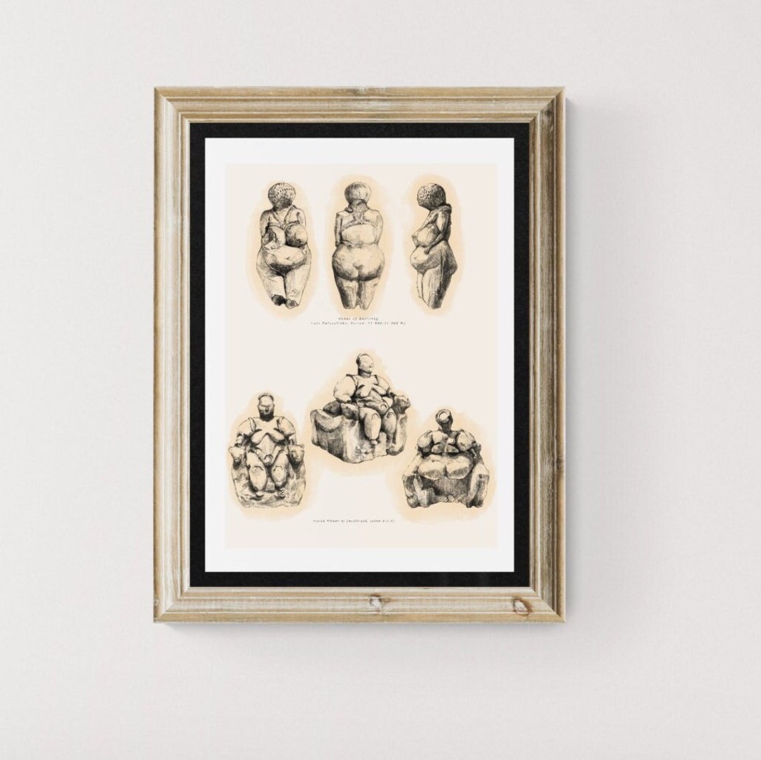 Paleolithic Venus Poster, Paleolithic Art Reproductions, Venus of ...
