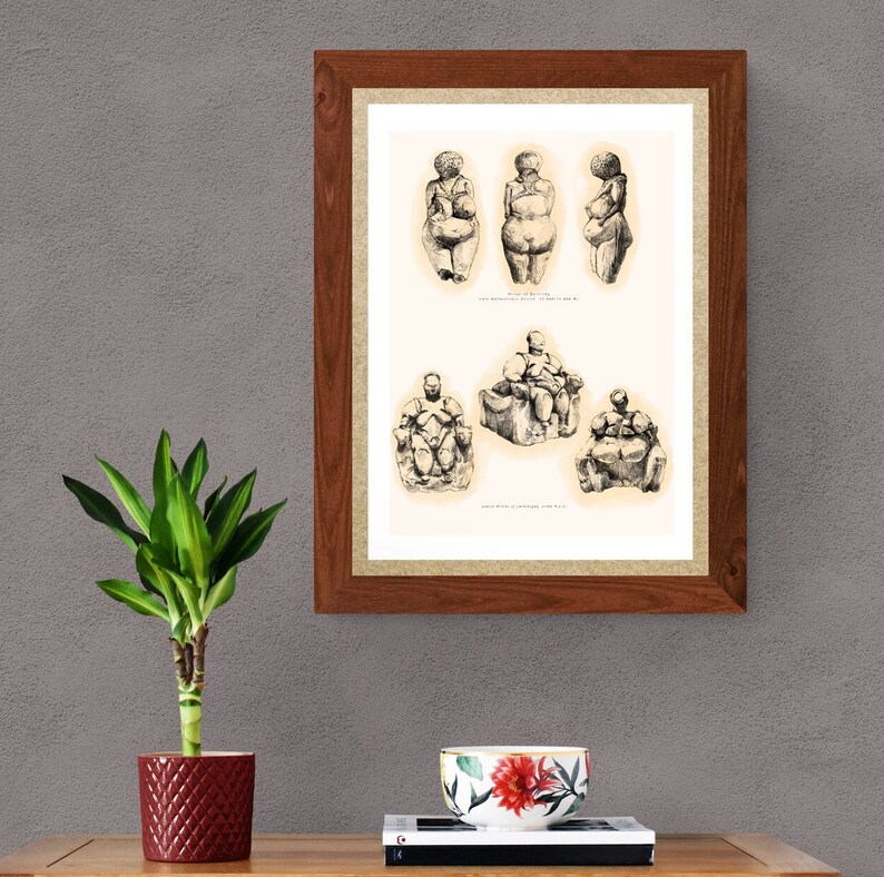 Paleolithic Venus Poster, Paleolithic Art Reproductions, Venus of ...