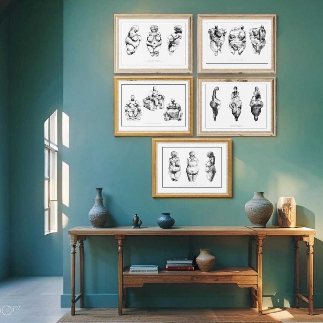 Paleolithic Venus, Venus of Willendorf, Scientific Illustration ...