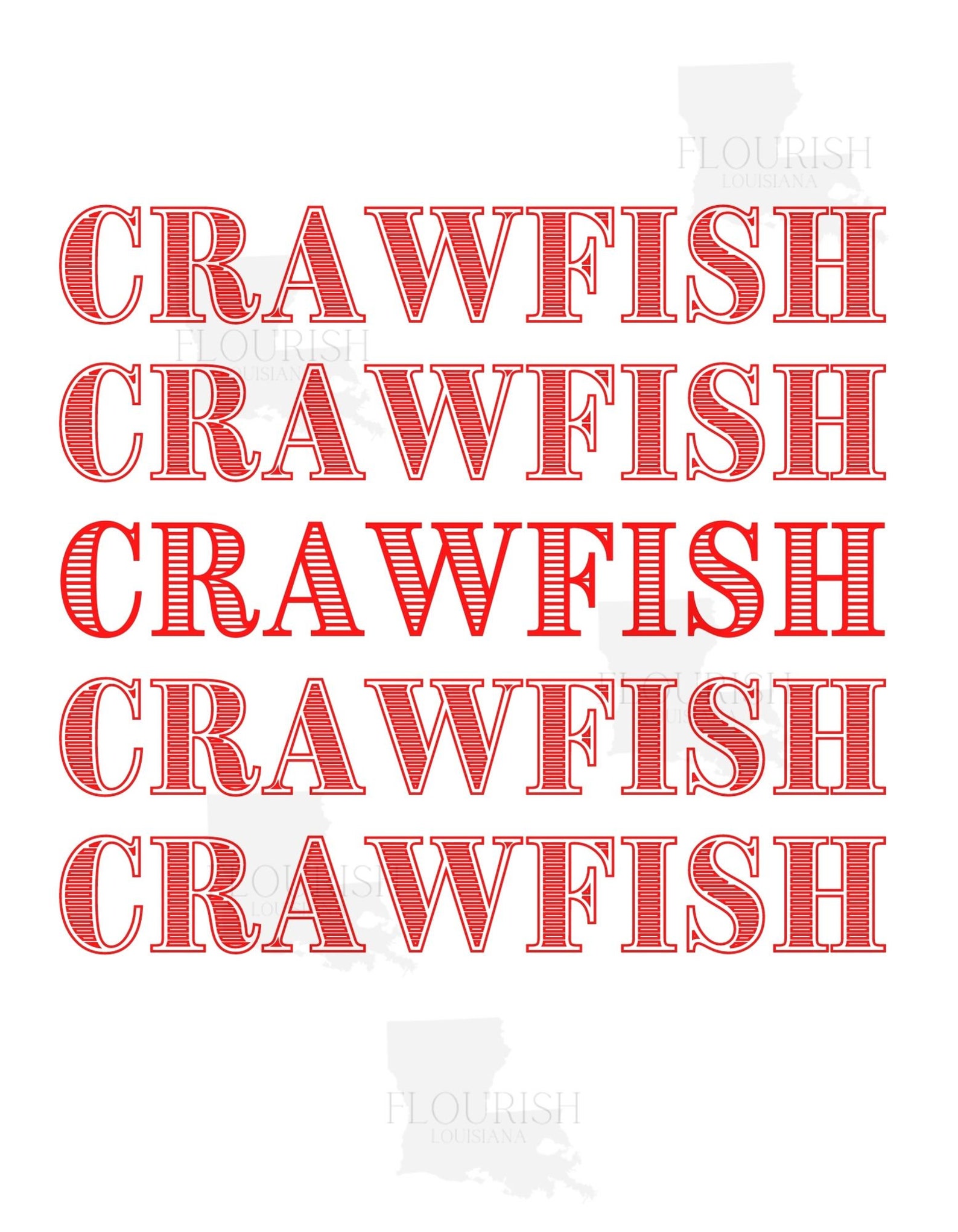 CRAWFISH SVG Download - Etsy