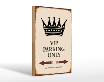 Vip Parking Sign - Etsy