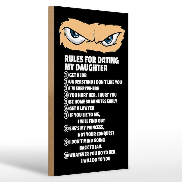 Rules for Dating My - Etsy