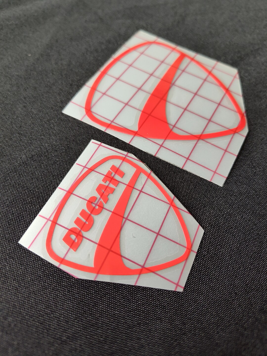 Ducati Shield Decal, Buy 2 Get 1 Free! Motorcycle Track Day Decals Moto ...