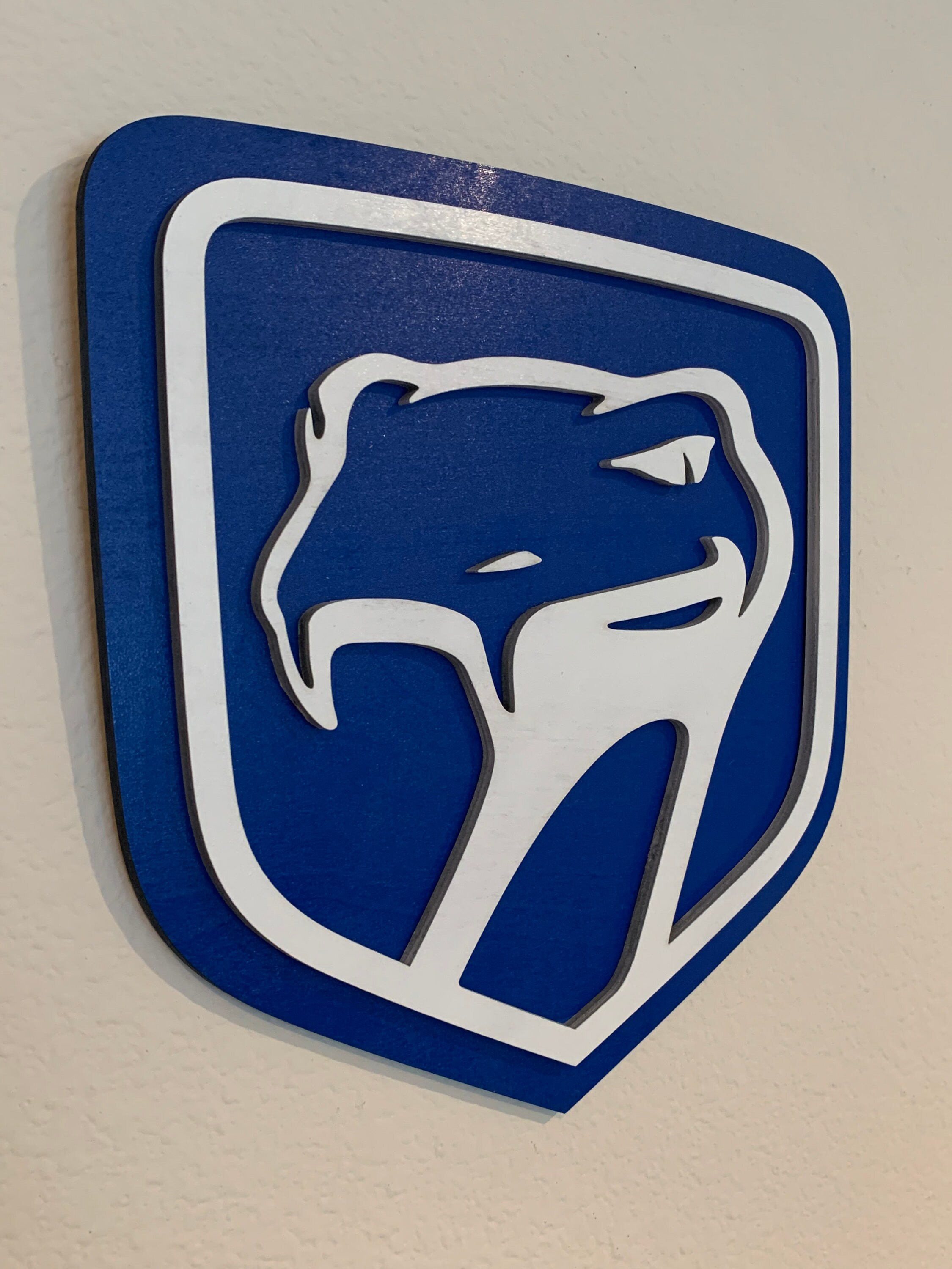Dodge Viper Logo Sign Garage Wall Sign SRT Viper Desk Sign - Etsy