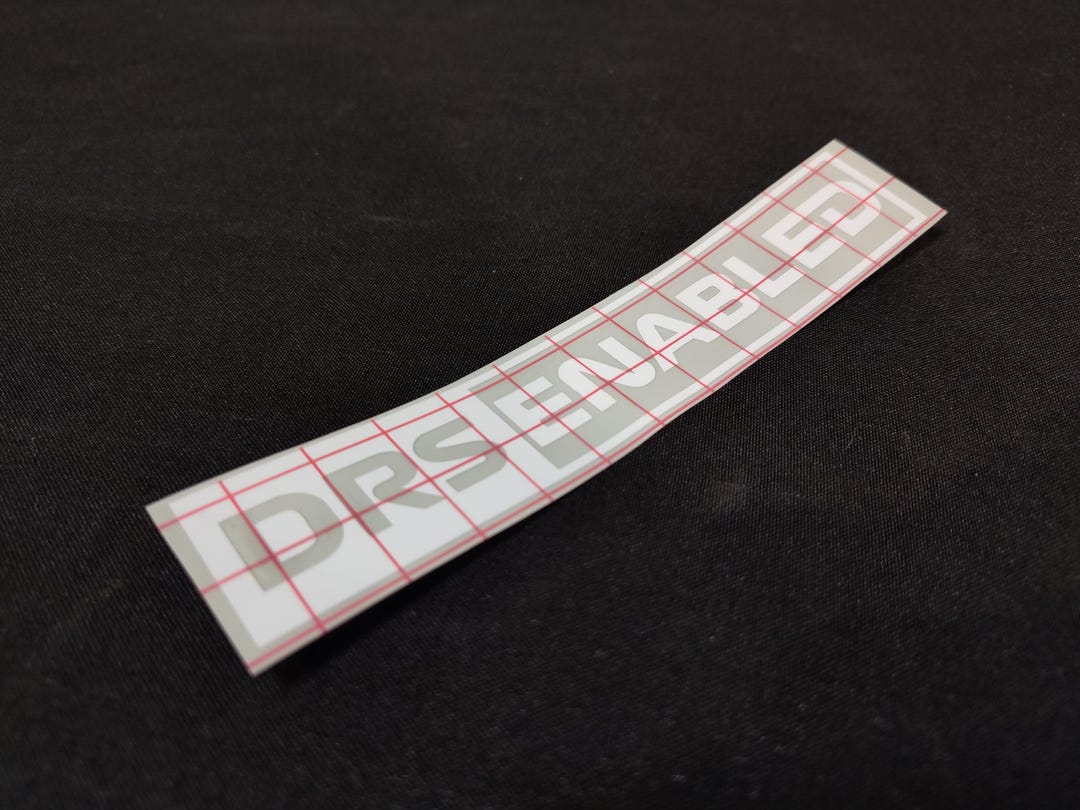 DRS Enabled Vinyl Decal, Buy 2 Get 1 Free! Formula One Track Day Decals ...