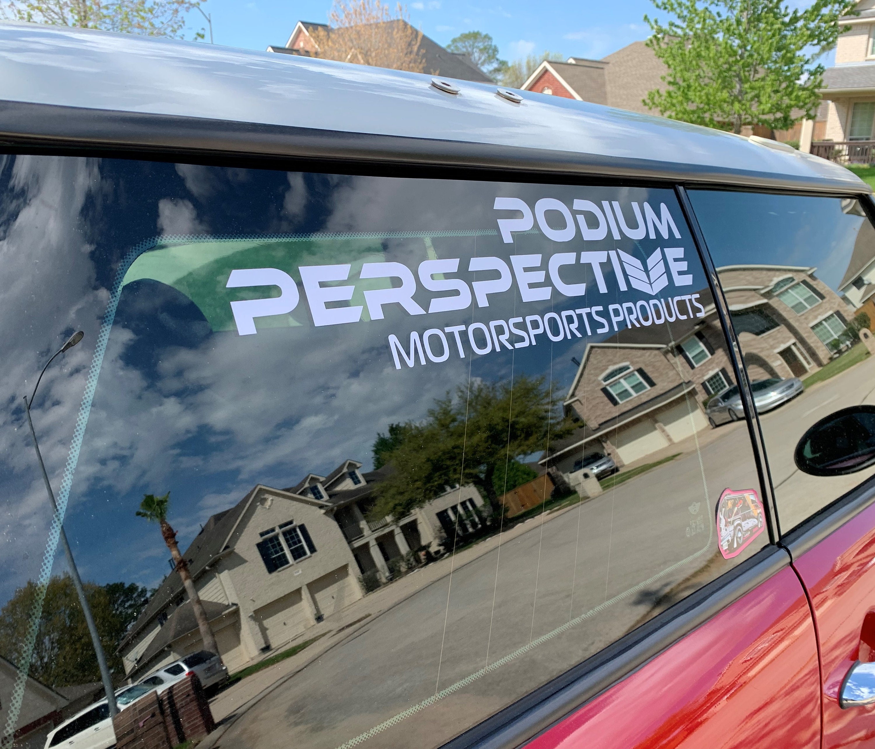 Business Car Logo Decal for Advertisement, Instagram Handle Decal ...