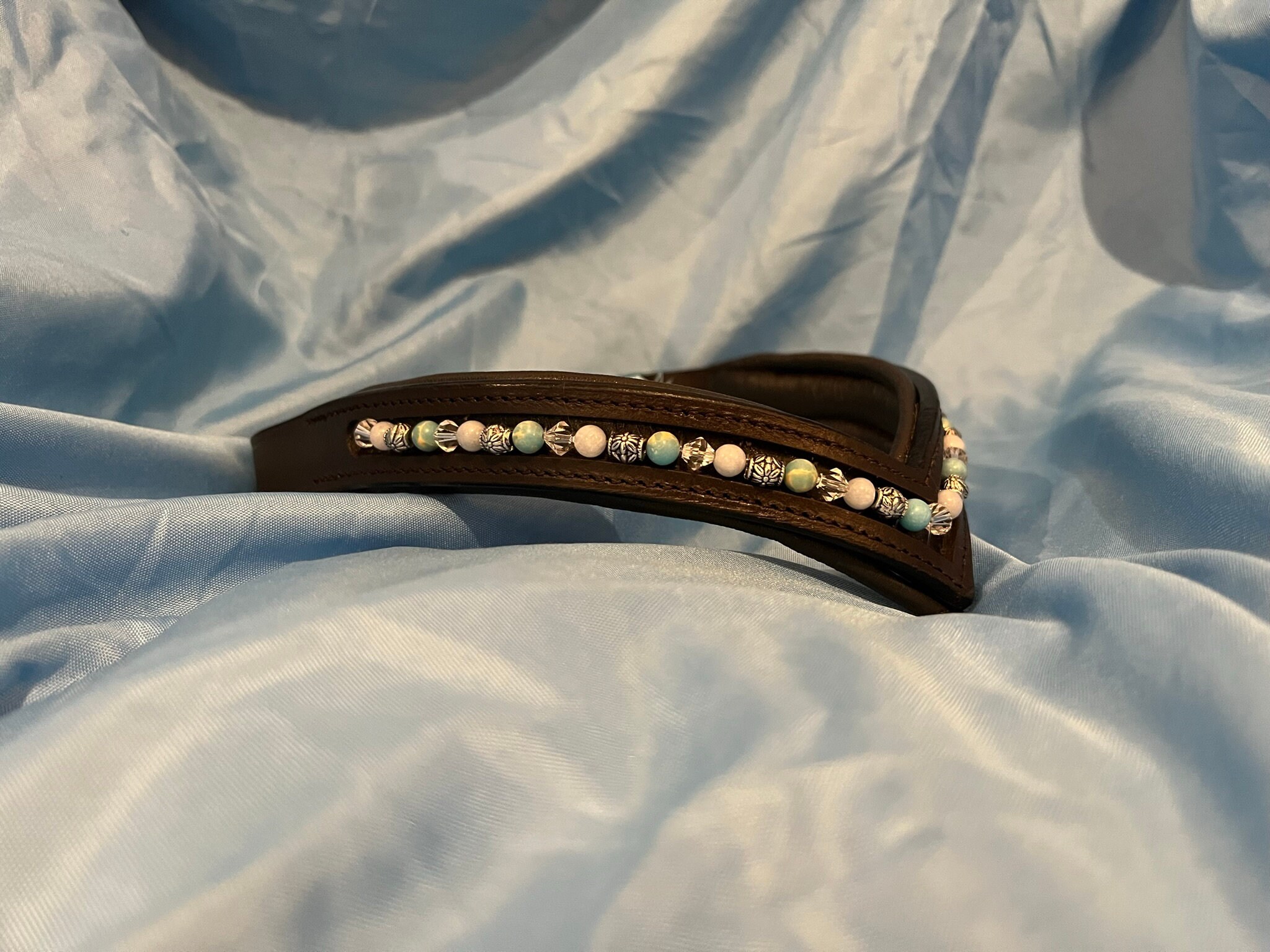Custom Beaded Browbands - Etsy