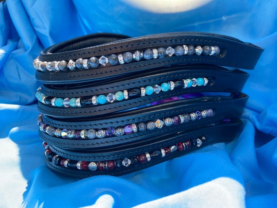 Custom Beaded Browbands - Etsy